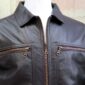 Brown Leather Jacket | Men's Classic | L'Aurore Benelli 107